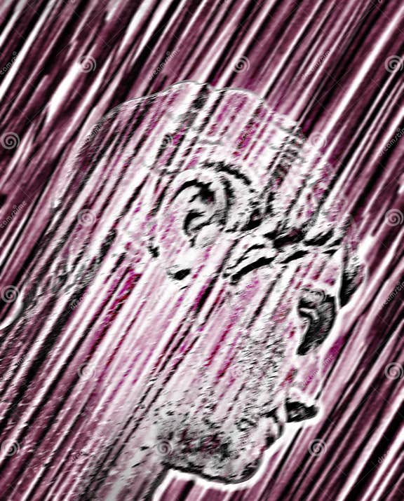 Male abstract profile stock image. Image of side, face - 2519431