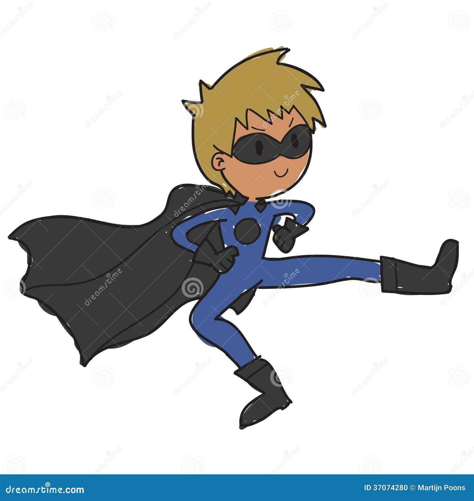 Male action hero stock vector. Illustration of playing - 37074280