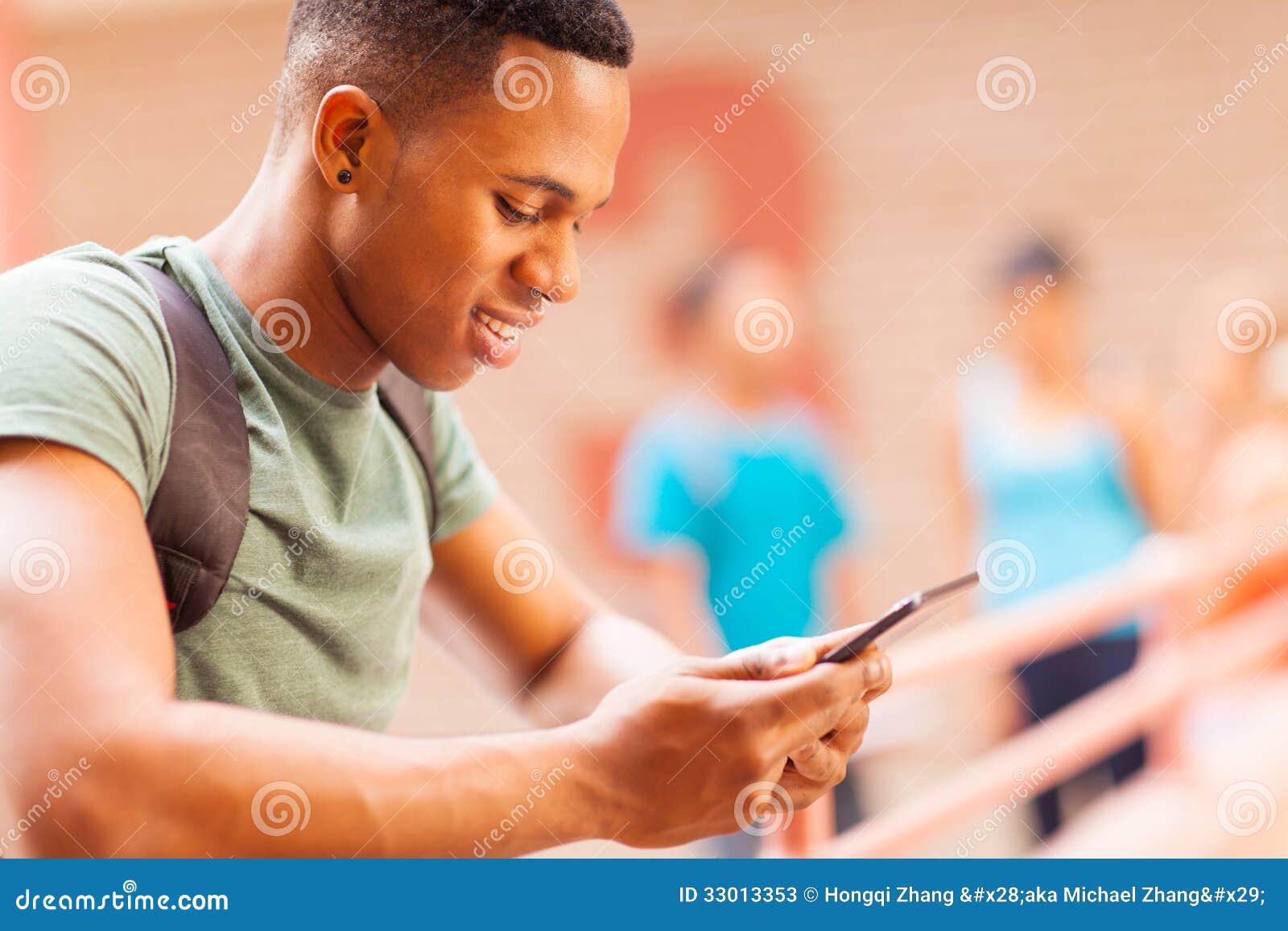 Male African University Tablet Stock Image - Image of ethnicity ...