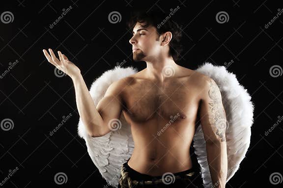 Male angel stock photo. Image of heaven, person, archangel - 7897088