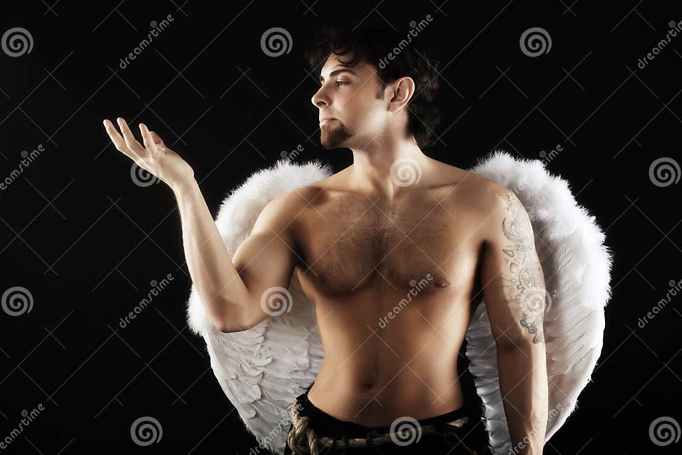 Male angel stock photo. Image of heaven, person, archangel - 7897088