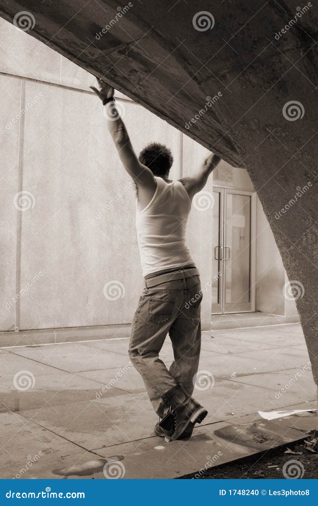 Male in Arch stock photo. Image of reach, slim, thought - 1748240