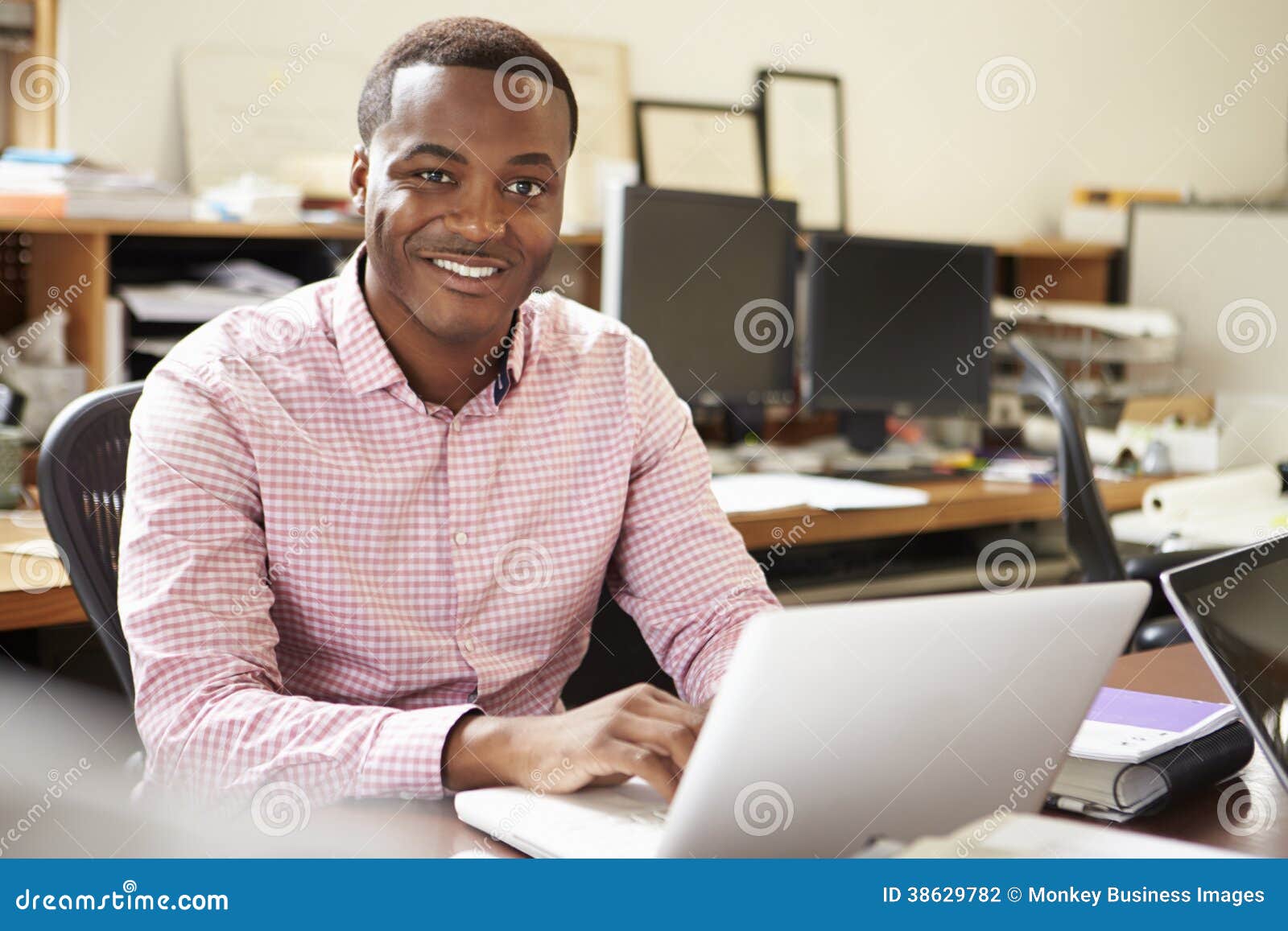 Male Architect Working at Desk on Laptop Stock Photo - Image of open ... Male Architect Working at Desk on Laptop Stock Photo - Image of open ...