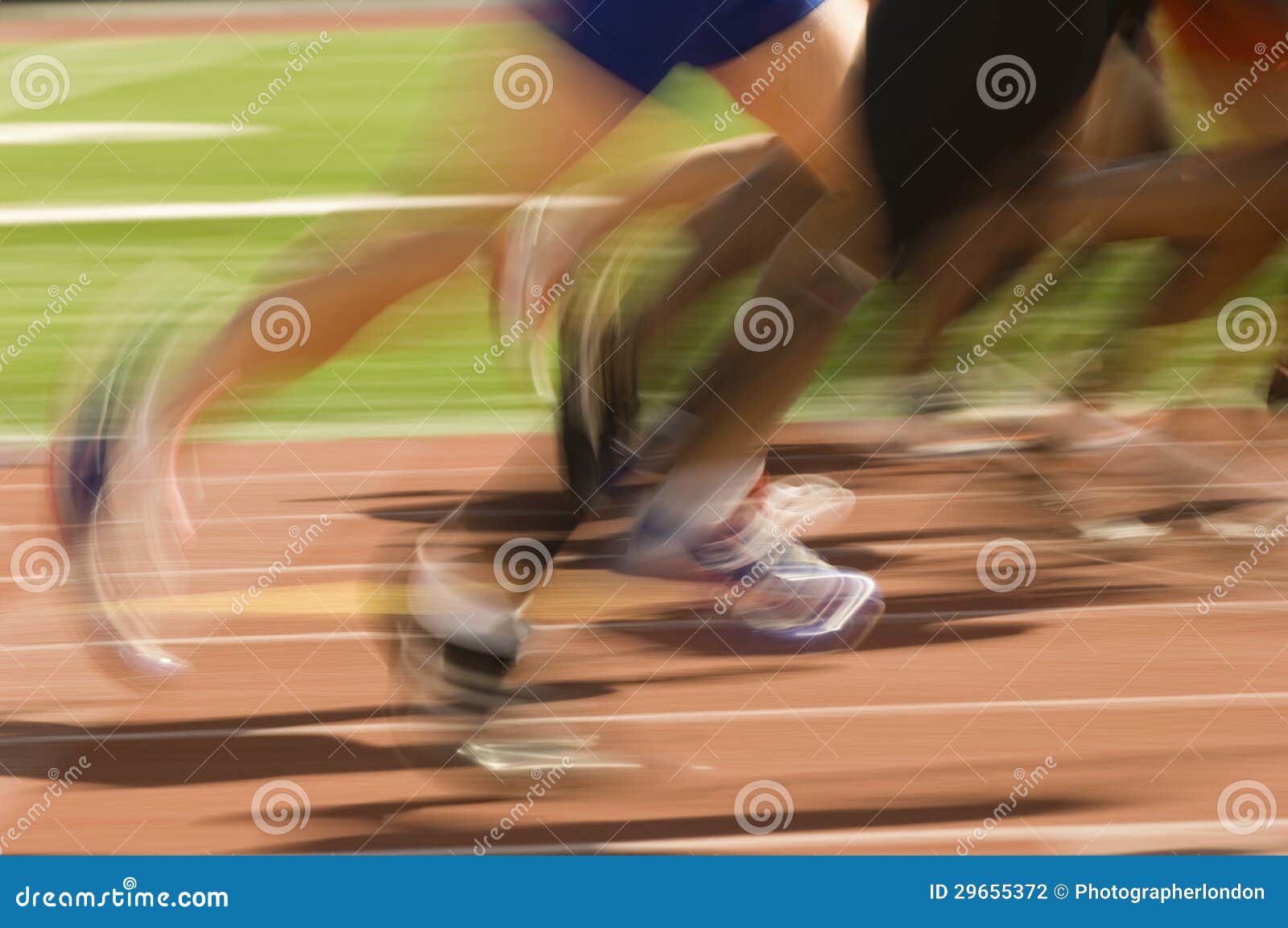 Male Athletes Racing stock photo. Image of african, racetrack - 29655372