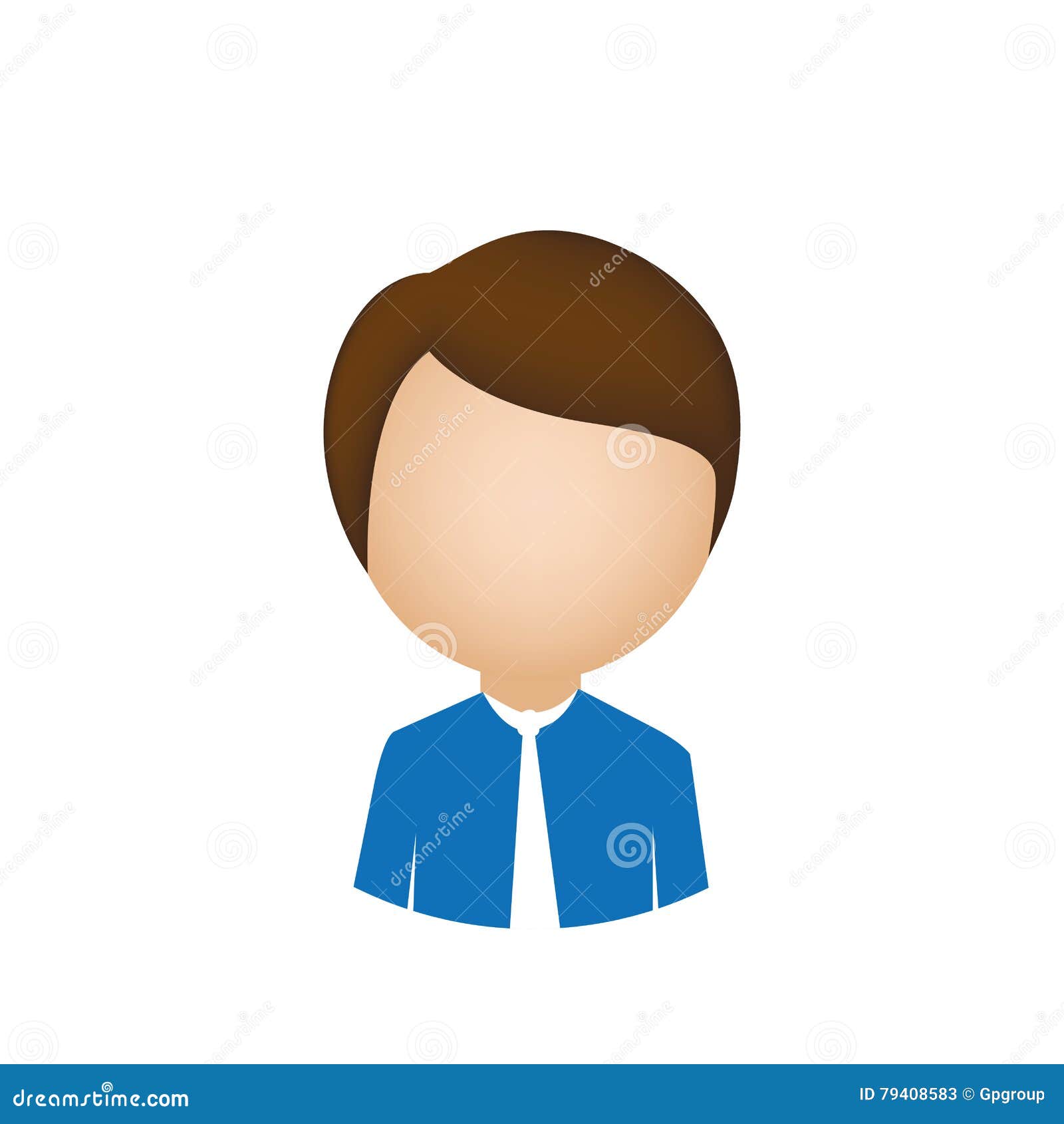 Male avatar icon image stock vector. Illustration of handsome - 79408583