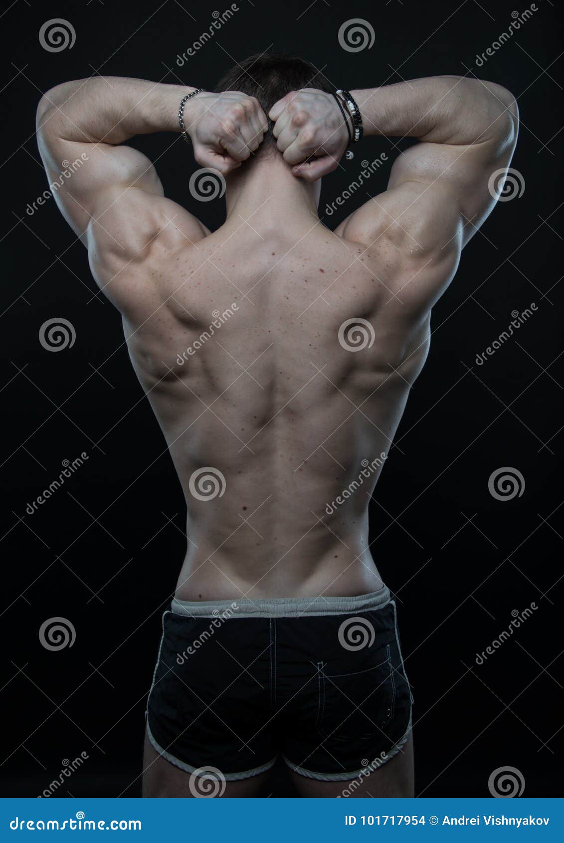 Male back stock photo. Image of back, sportsmen, athlete - 101717954