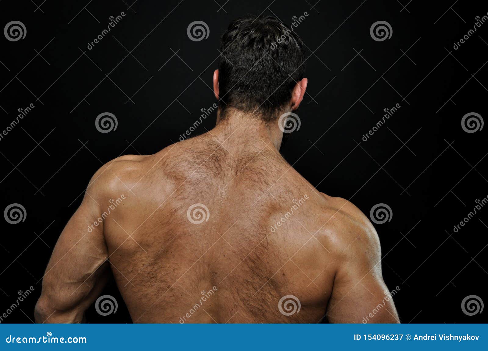 Male back stock image. Image of healthy, strength, toned - 154096237