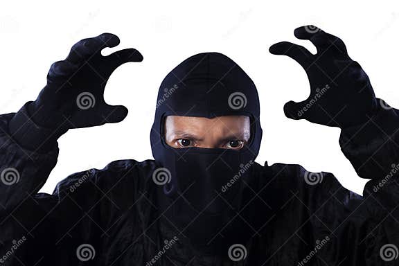 A male bandit stock photo. Image of danger, bandit, disguise - 38122008