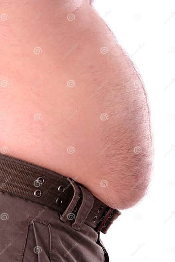 Male big stomach stock image. Image of fatness, slimming - 6551987
