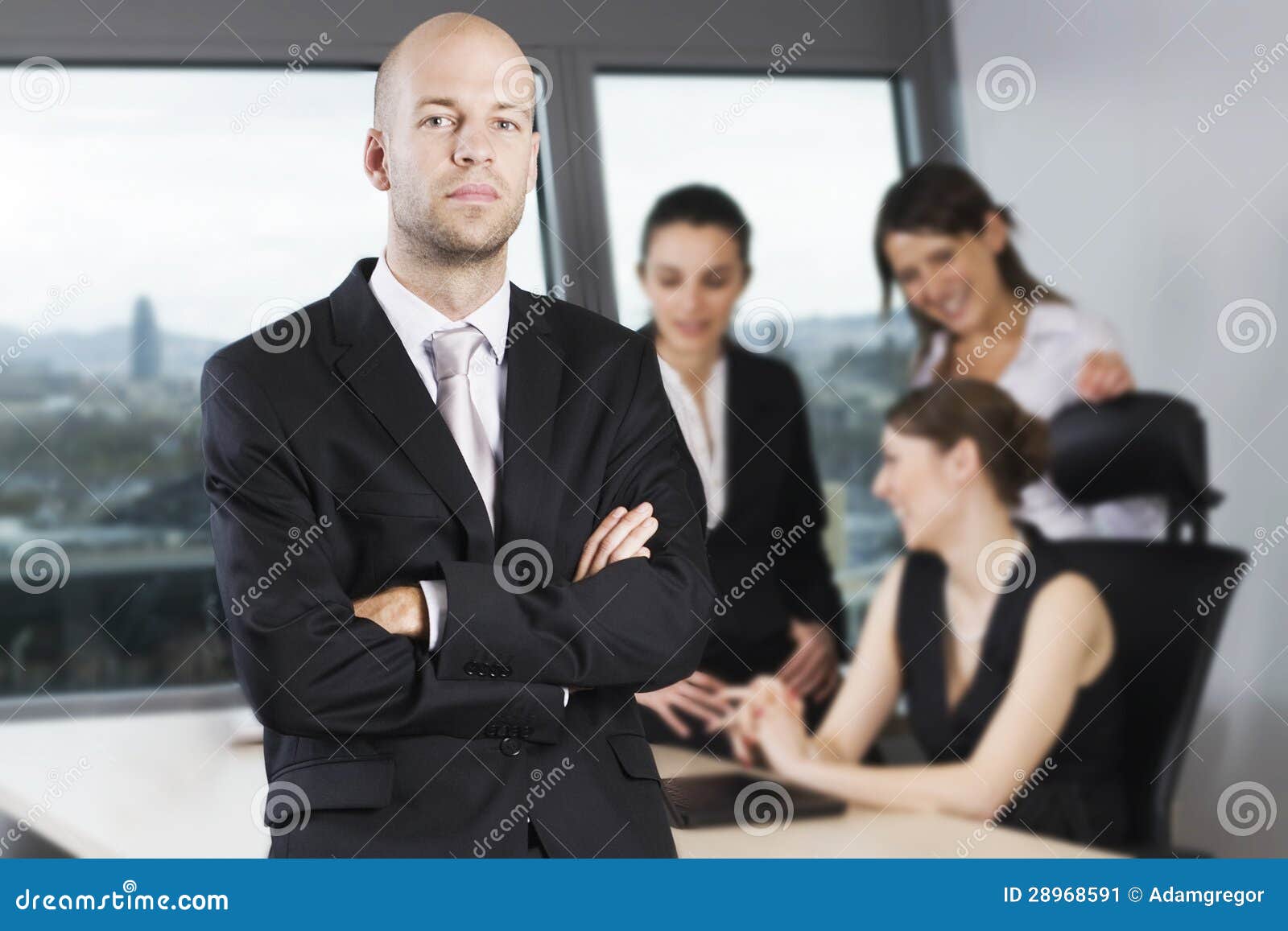 Male Boss stock image. Image of conversation, woman, search - 28968591