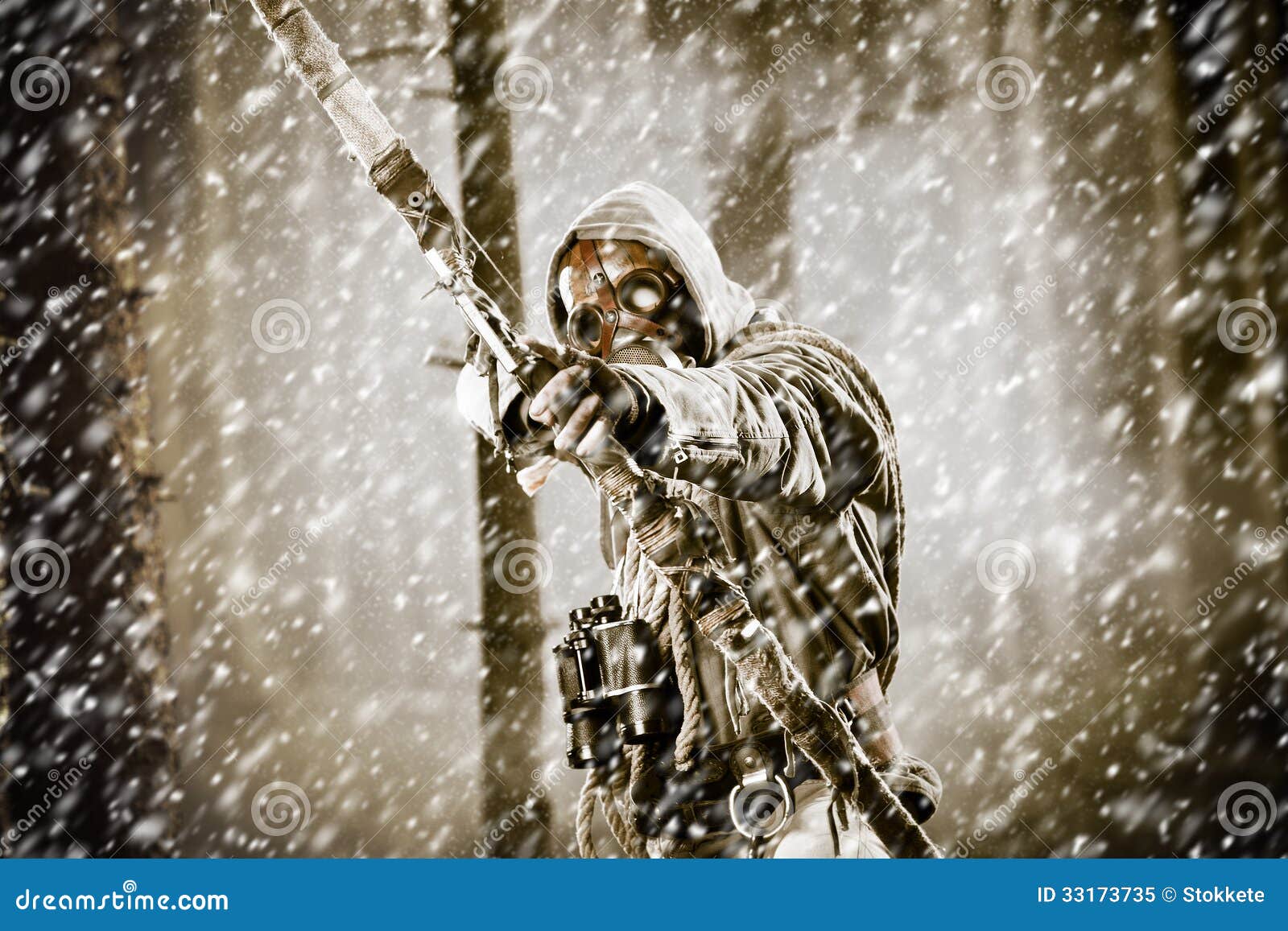 Apocalyptic Survivor Bow Stock Photos - Free & Royalty-Free Stock ...