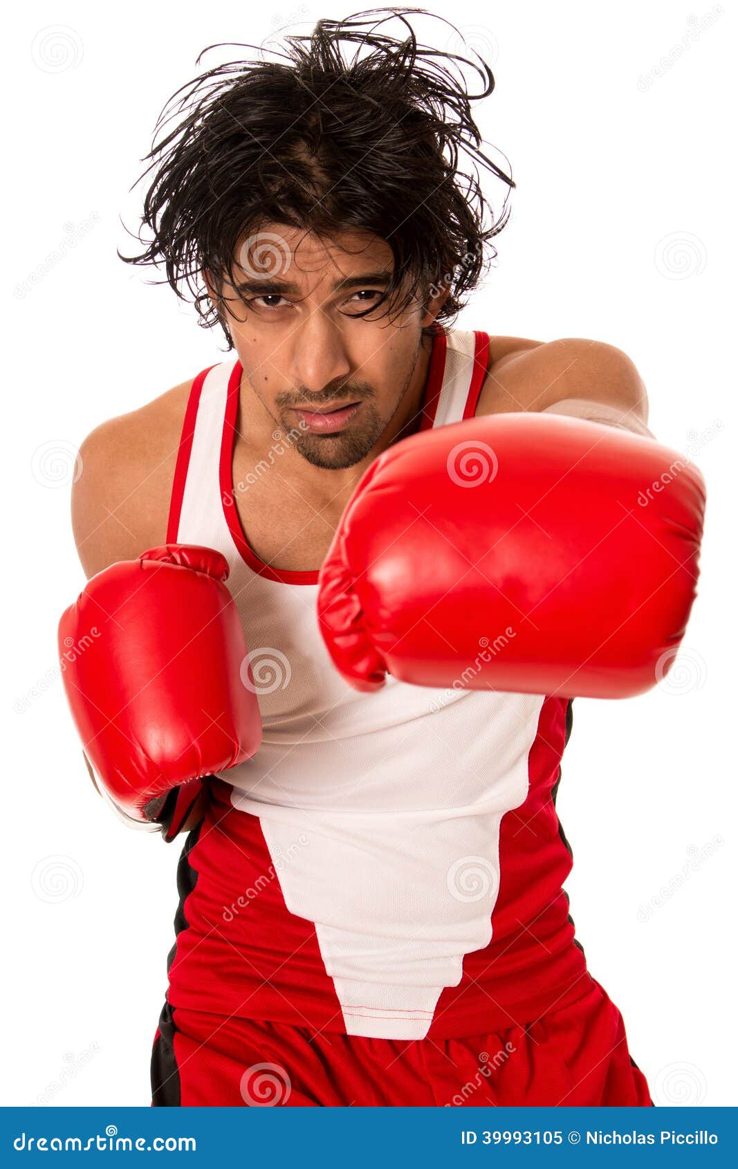Male Boxer stock image. Image of muscular, boxing, gloves - 39993105
