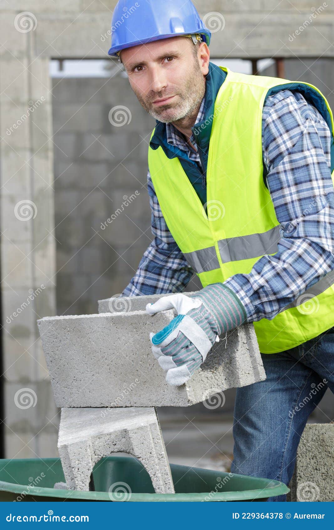 A Builder Carrying A Tool Box Royalty-Free Stock Photography ...