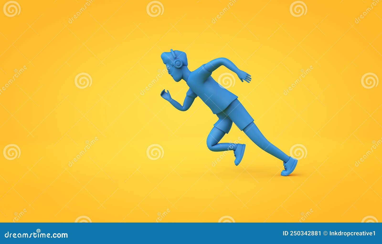 Cartoon Rat Sprinting Across Vibrant Australian Desert Landscape ...