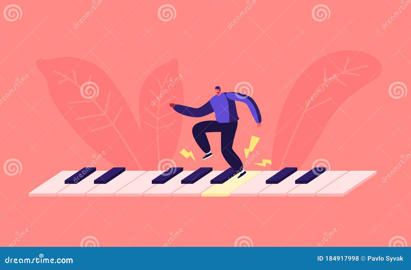 Man Create Noise Pollution Landing Page Template. Male Character ... Man Create Noise Pollution Landing Page Template. Male Character ...