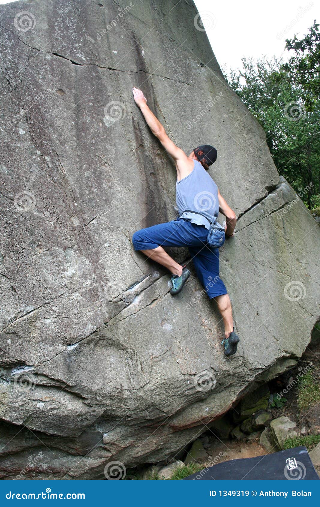 Male climber 1 stock image. Image of extreme, climb, sport - 1349319