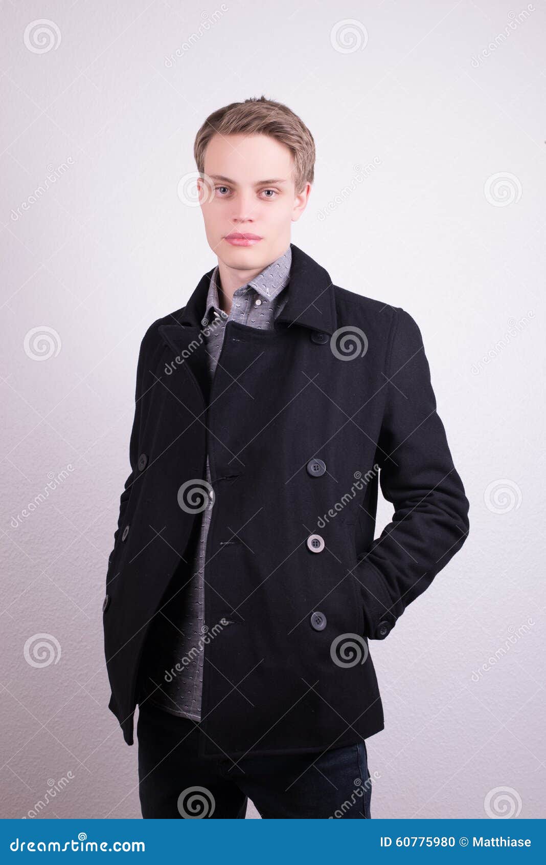 Male clothes model stock photo. Image of front, clothing - 60775980