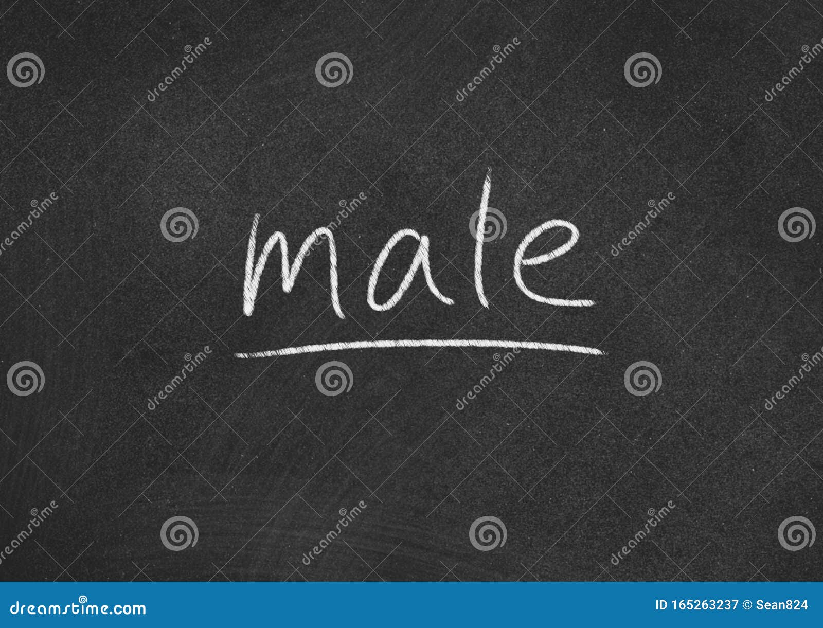 Male stock image. Image of blackboard, abstract, concept - 165263237