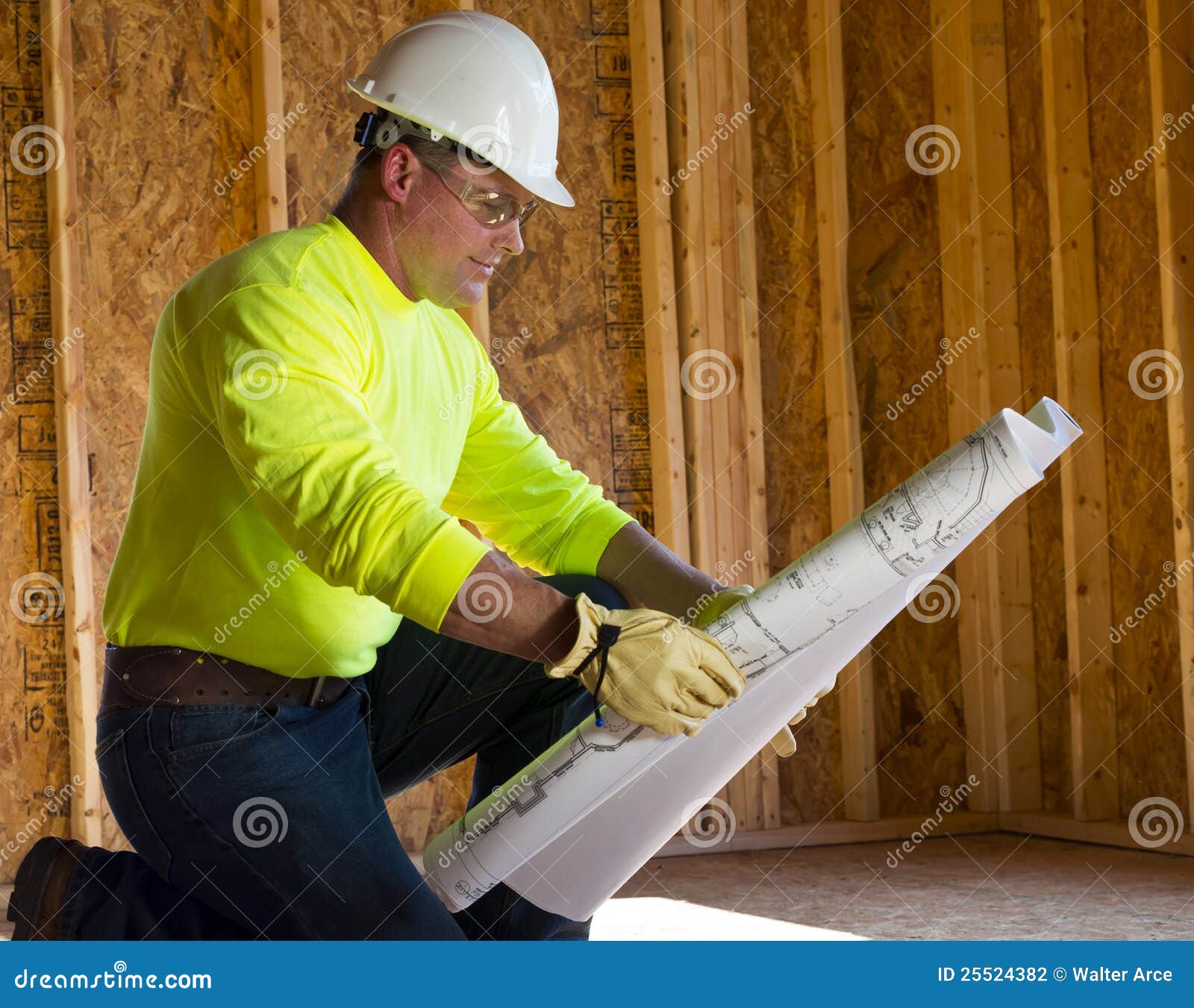 Male Construction Worker stock photo. Image of gear, bathroom - 25524382