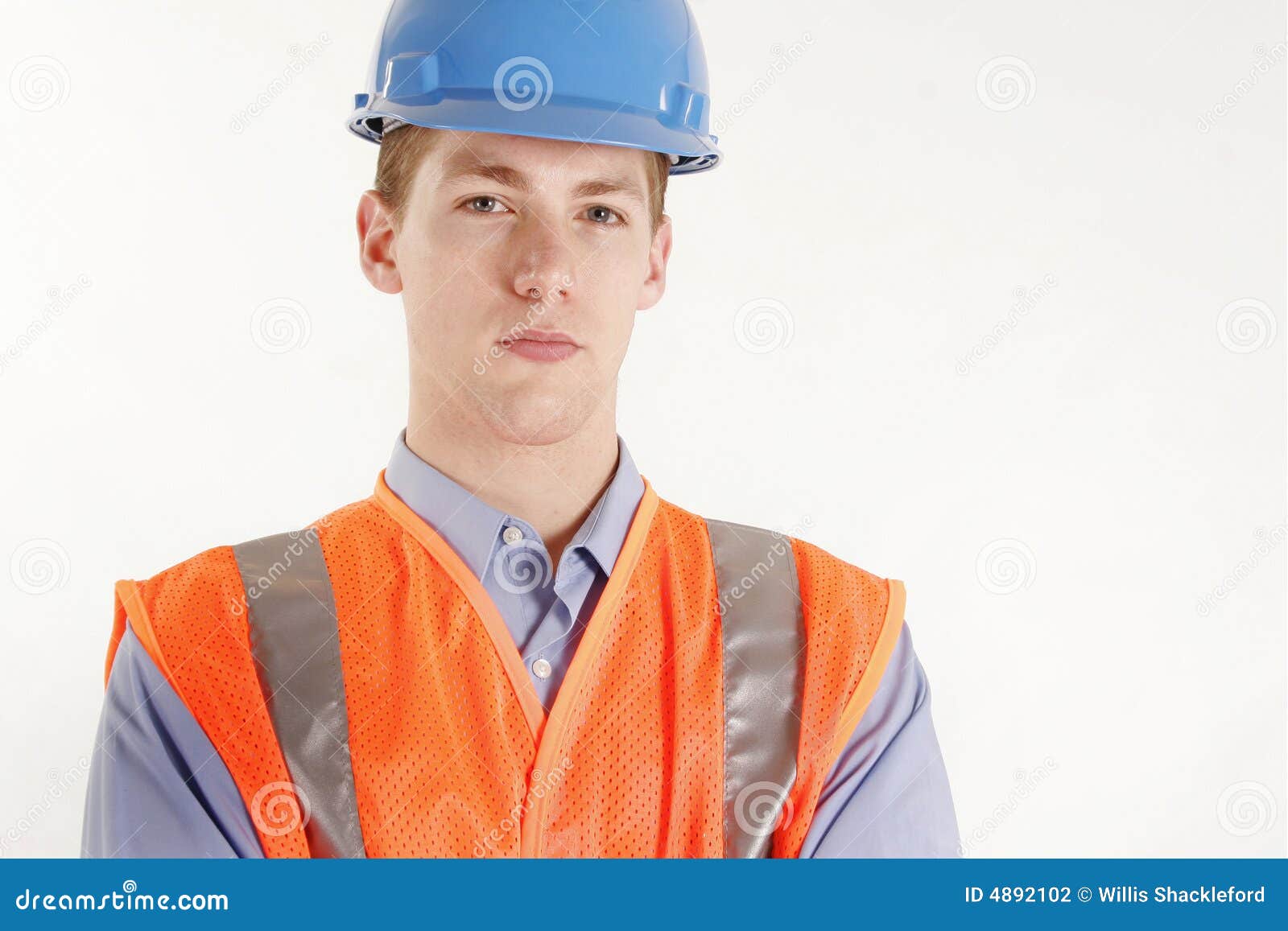 Male construction worker stock photo. Image of male, safety - 4892102