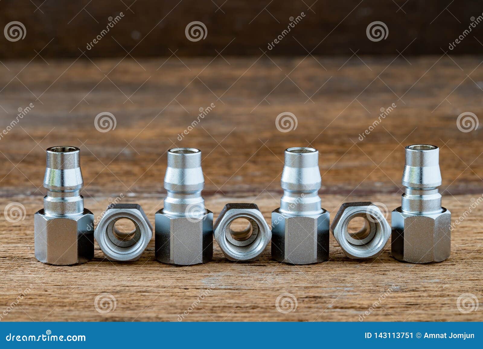 Male Coupler , Female Coupler Stock Image - Image of background ...