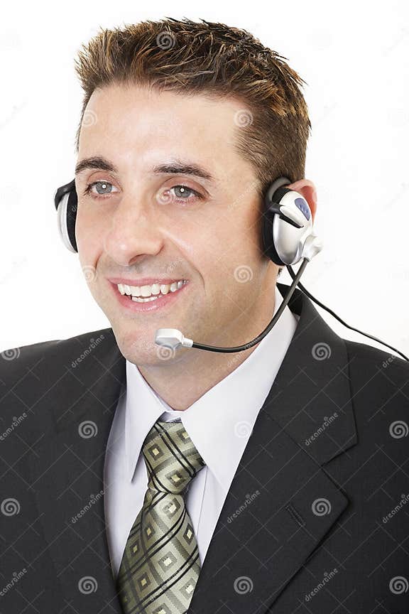 Male customer service 2 stock image. Image of coping, businessman - 485245