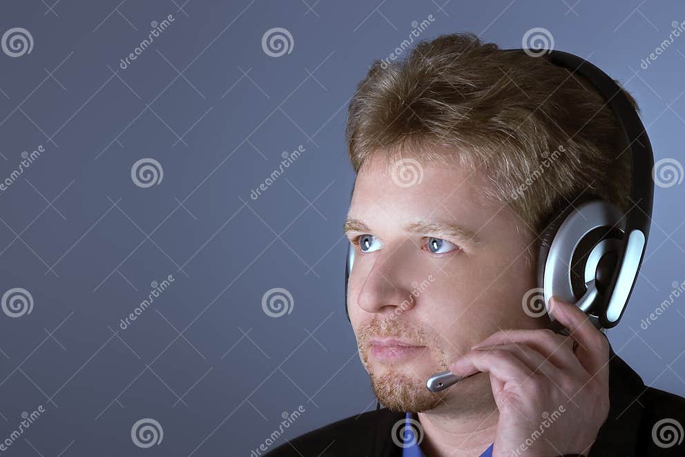 Male customer service stock photo. Image of call, isolated - 3047420