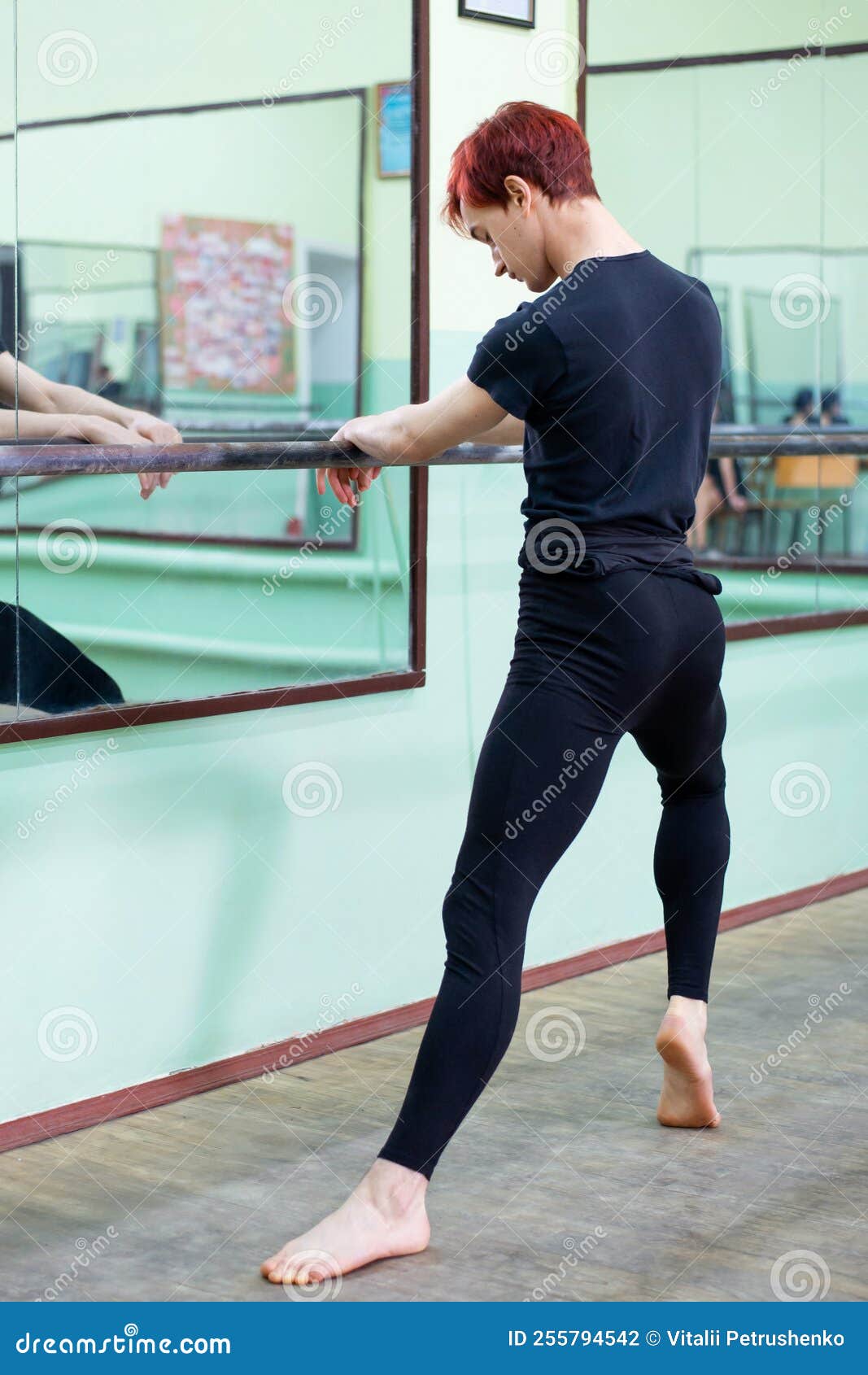 Male Dancer Performing in the Studio Stock Photo - Image of dancing ...