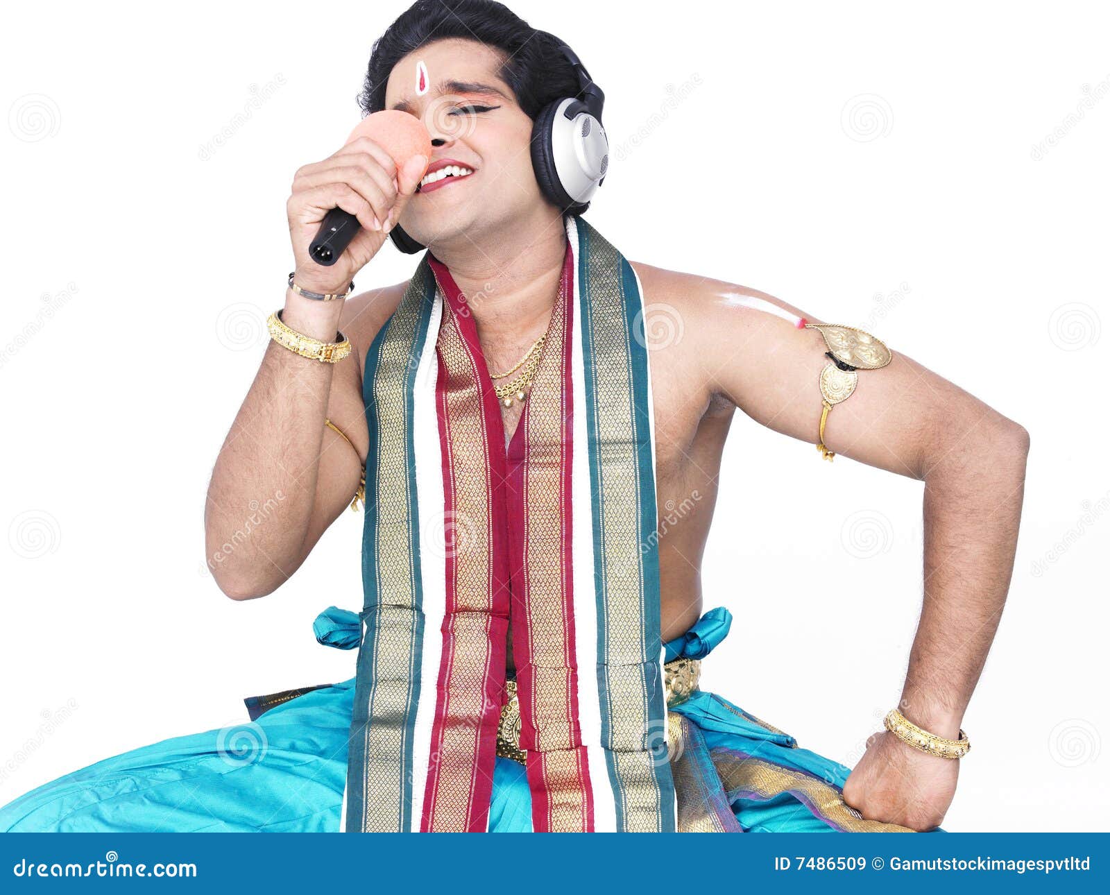 Male dancer singing stock image. Image of fabric, destination - 7486509
