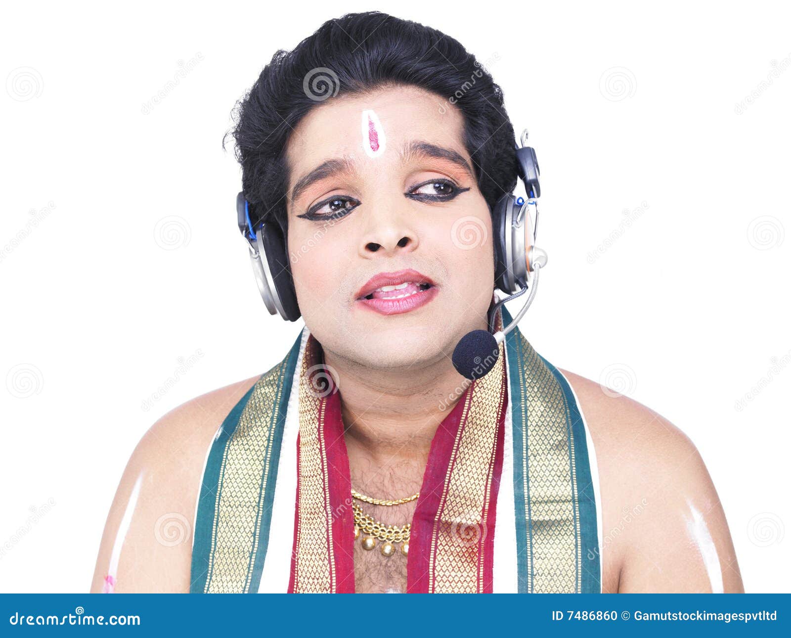 Male dancer singing stock photo. Image of enjoying, face - 7486860