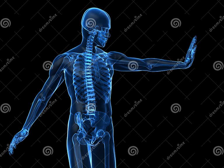 Male defense pose stock illustration. Illustration of body - 14390892