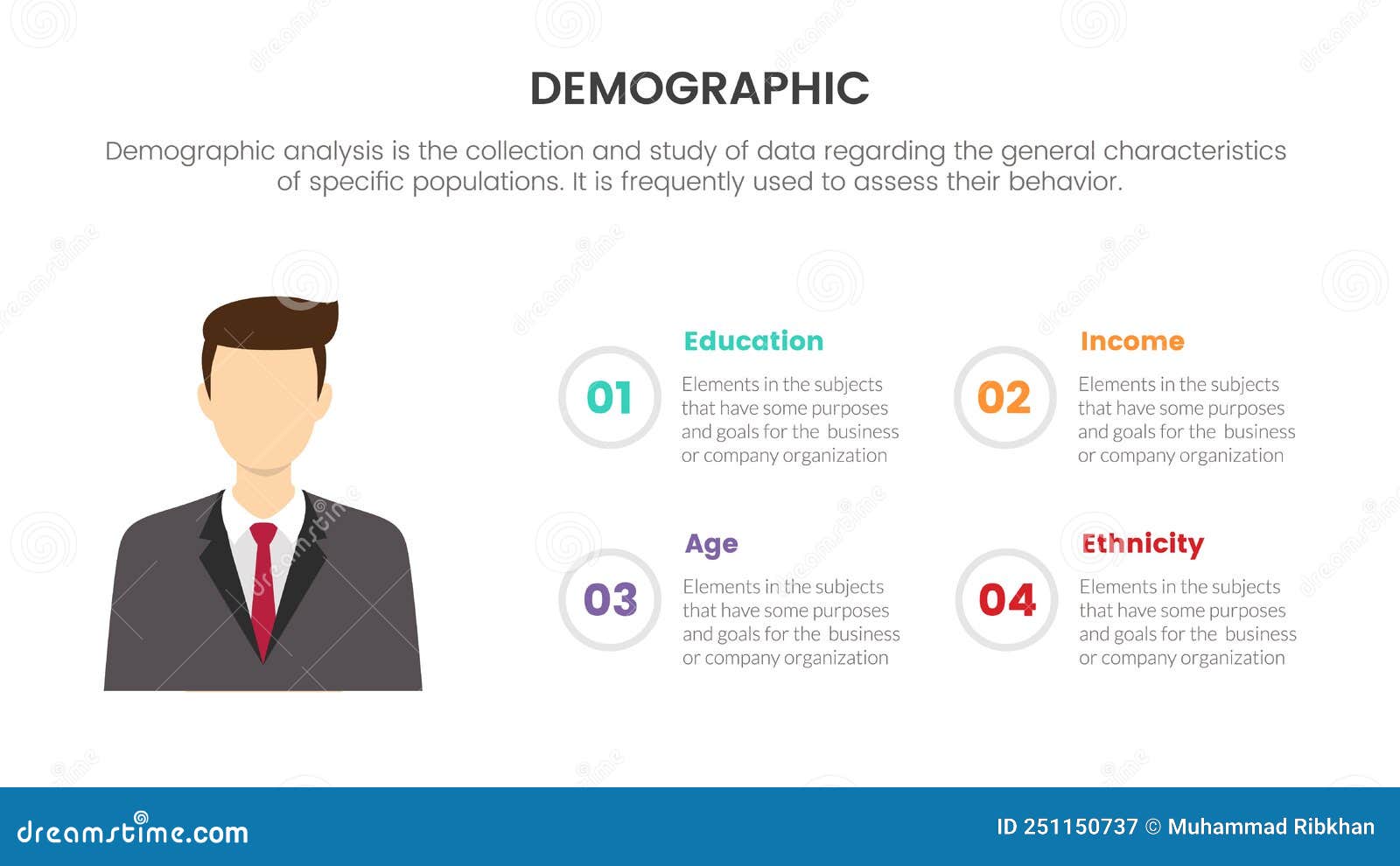Six Demography Infographic Icons Cartoon Vector | CartoonDealer.com ...