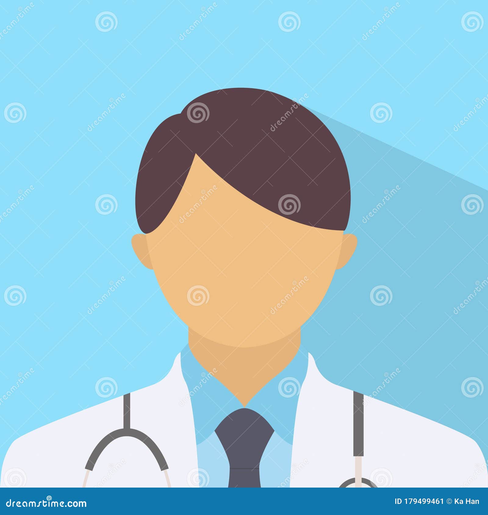 Male Doctor Avatar Profile Image, Doctor Icon Vector Stock Vector ...
