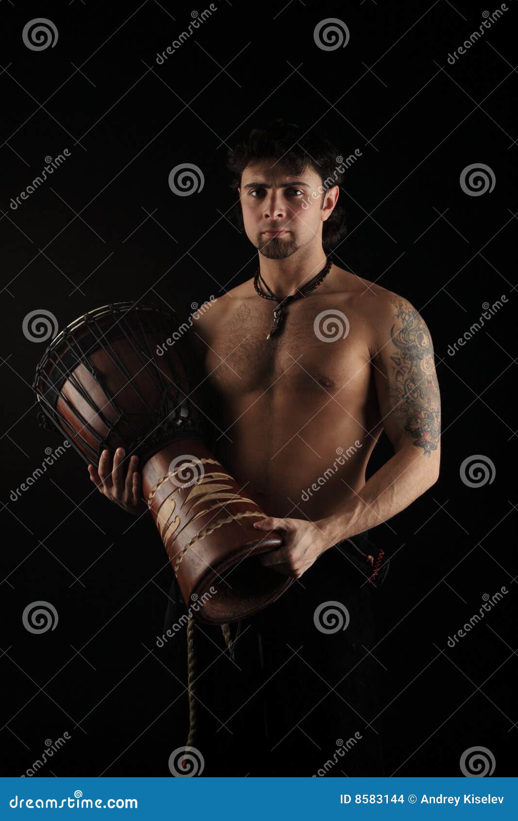 Male drummer stock photo. Image of djembe, hippy, dance - 8583144