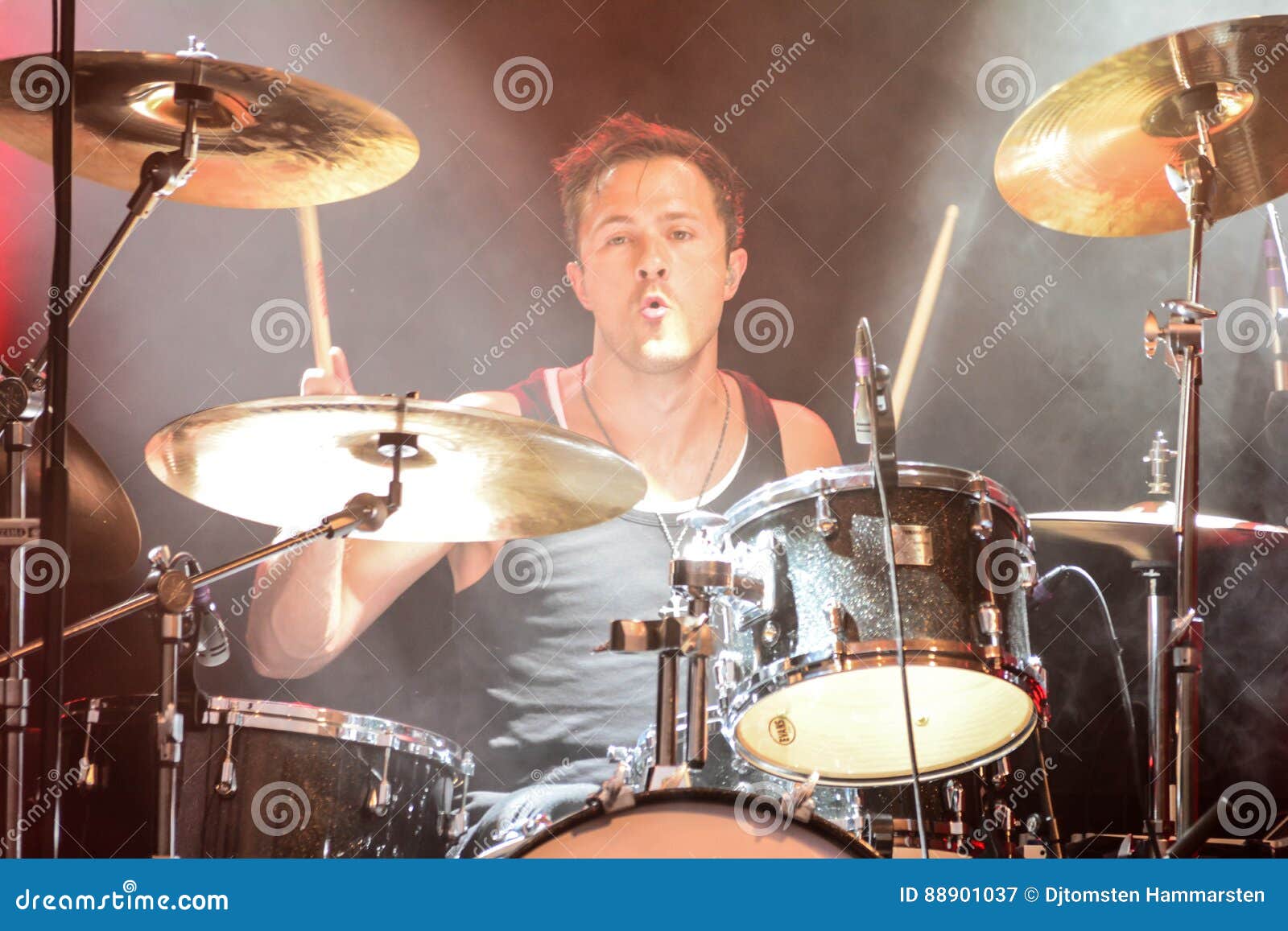 Male drummer editorial photography. Image of musician - 88901037