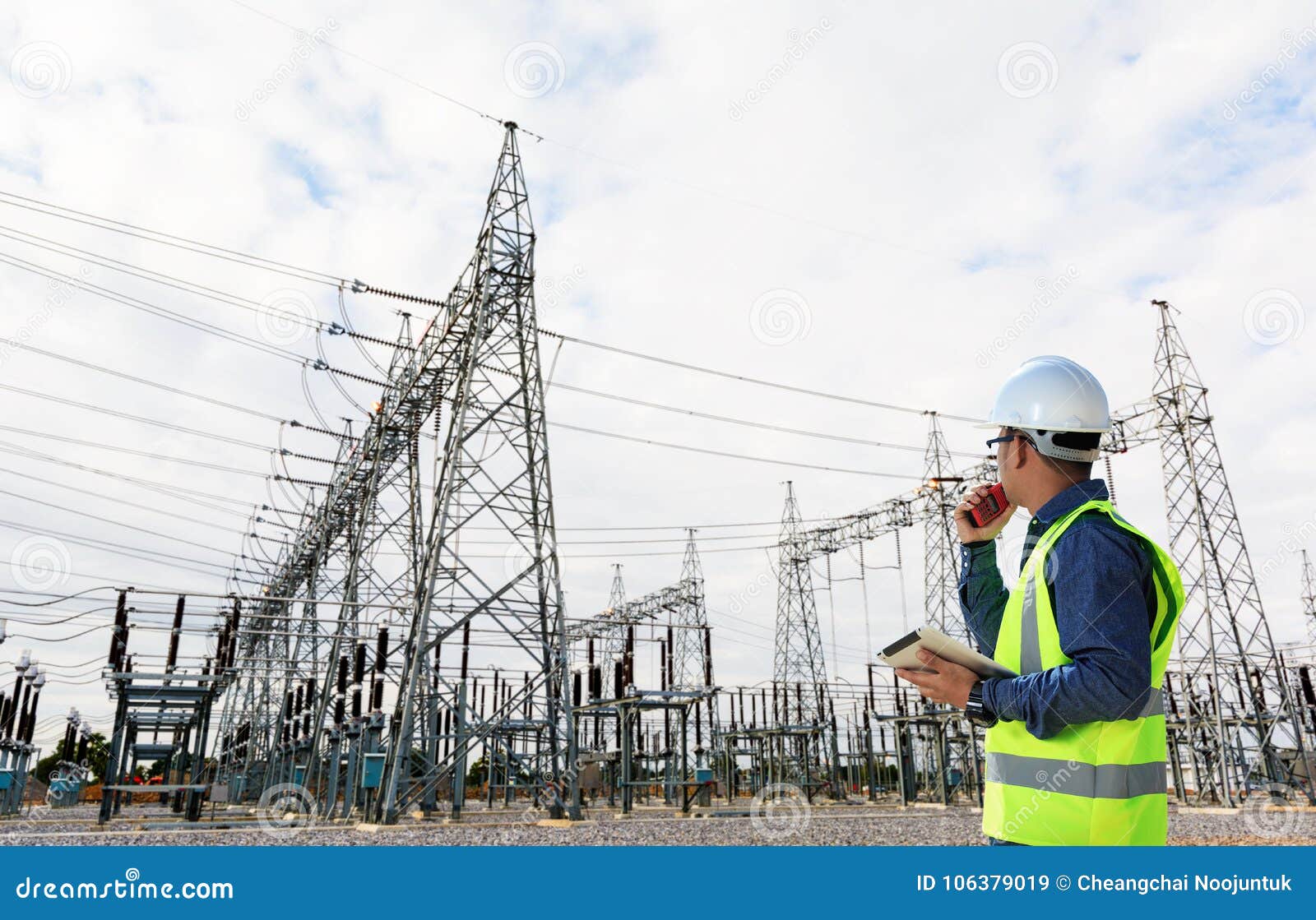 Power plant stock image. Image of cable, engineer, business - 106379019
