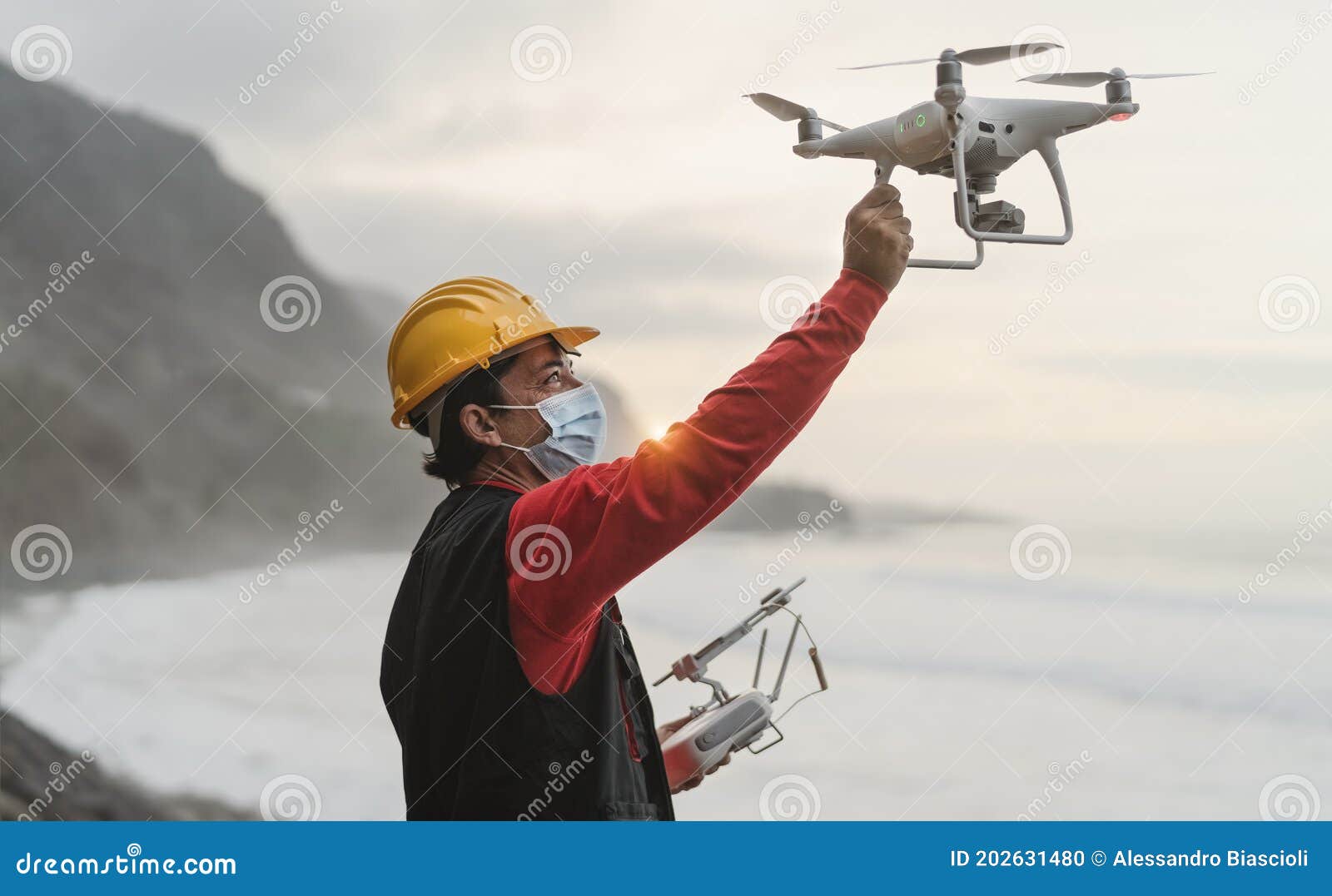 Engineer Doing OSHA Safety Inspection Stock Photography | CartoonDealer ...