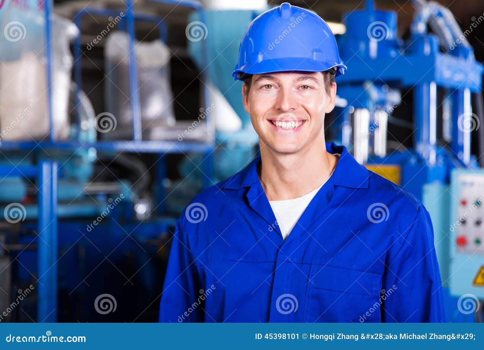 Male factory technician stock image. Image of foreman - 45398101