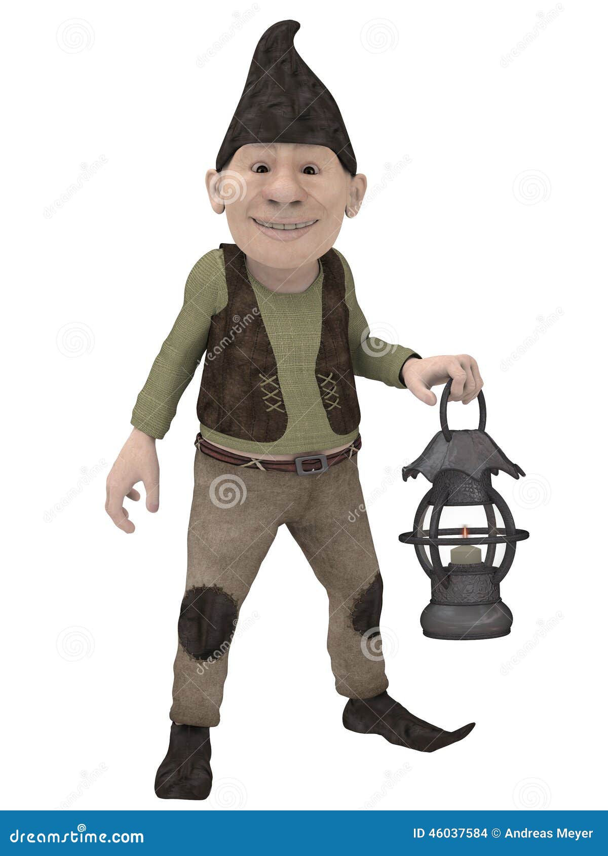 Male Fantasy Figure stock illustration. Illustration of midget - 46037584