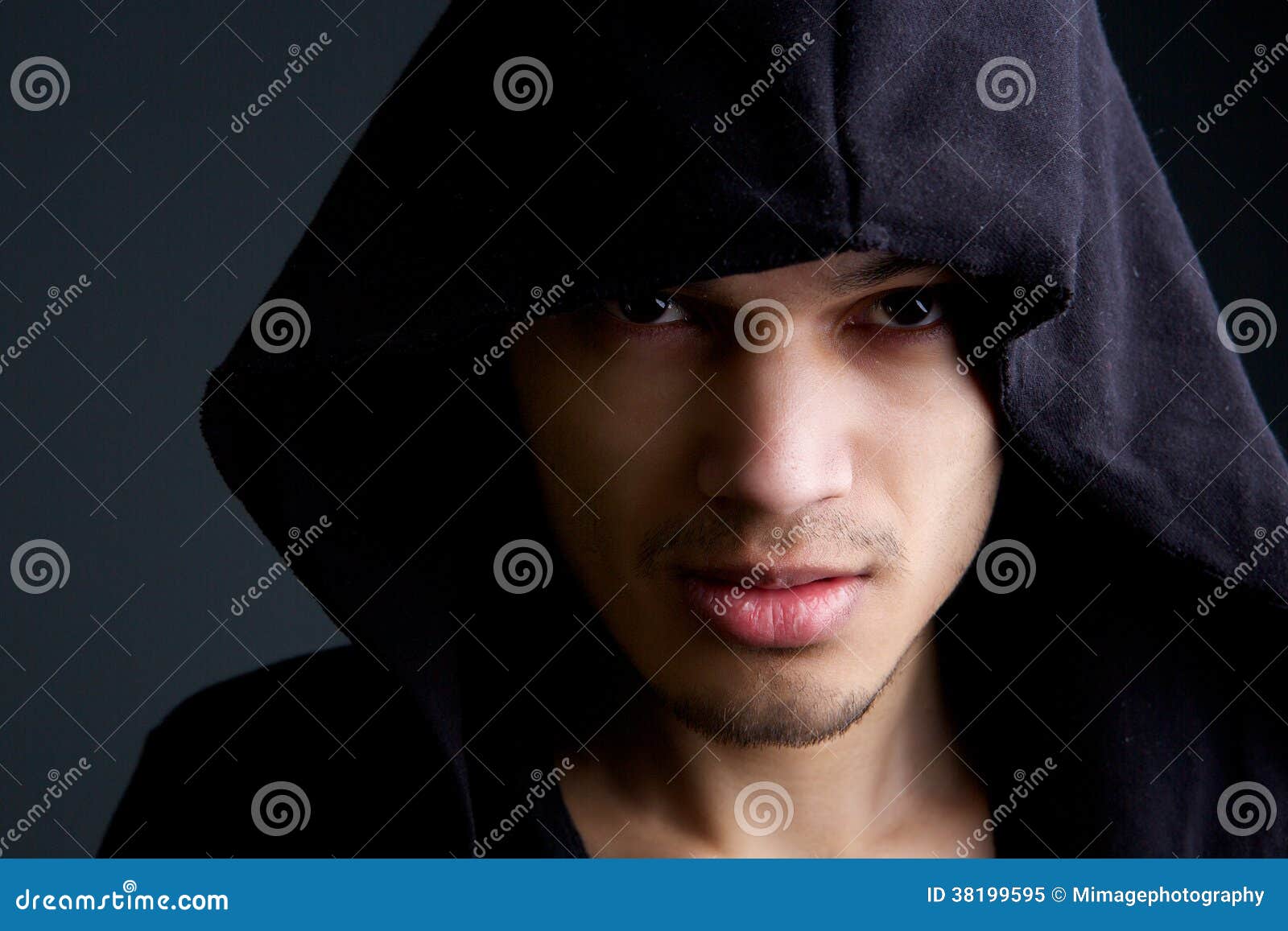 Male Fashion Model with Serious Expression Stock Image - Image of ...
