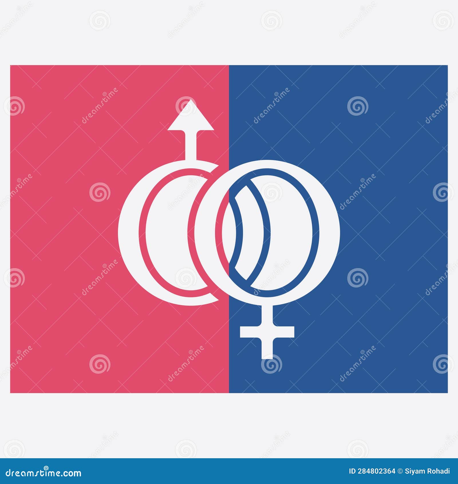 Male and Female Gender Logos Stock Vector - Illustration of icon ...