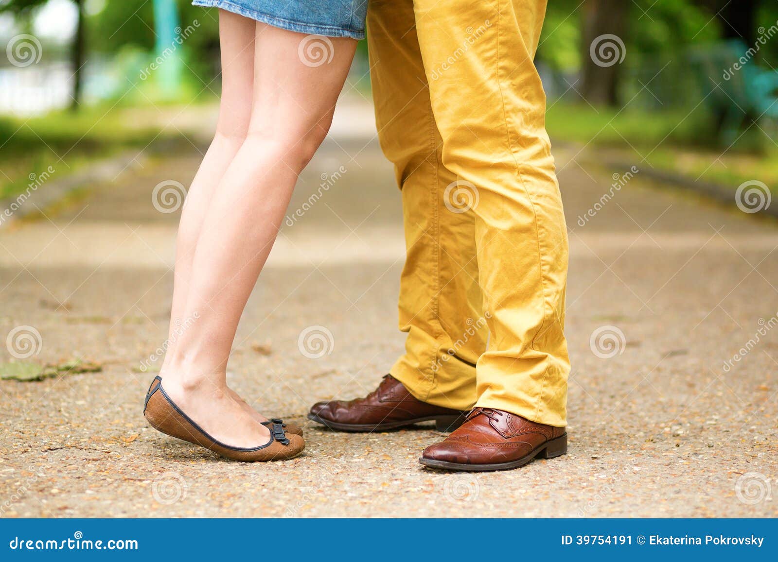 Male and Female Legs during a Date Stock Image - Image of boyfriend ...