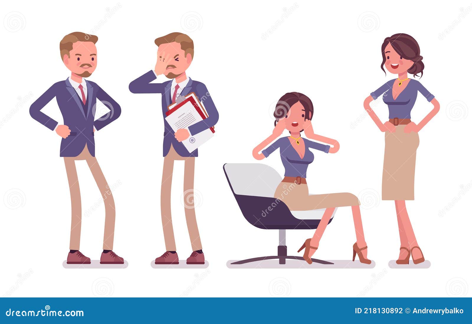 Office Secretary Vector Line Icon, Linear Concept, Outline Sign, Symbol ... Office Secretary Vector Line Icon, Linear Concept, Outline Sign, Symbol ...