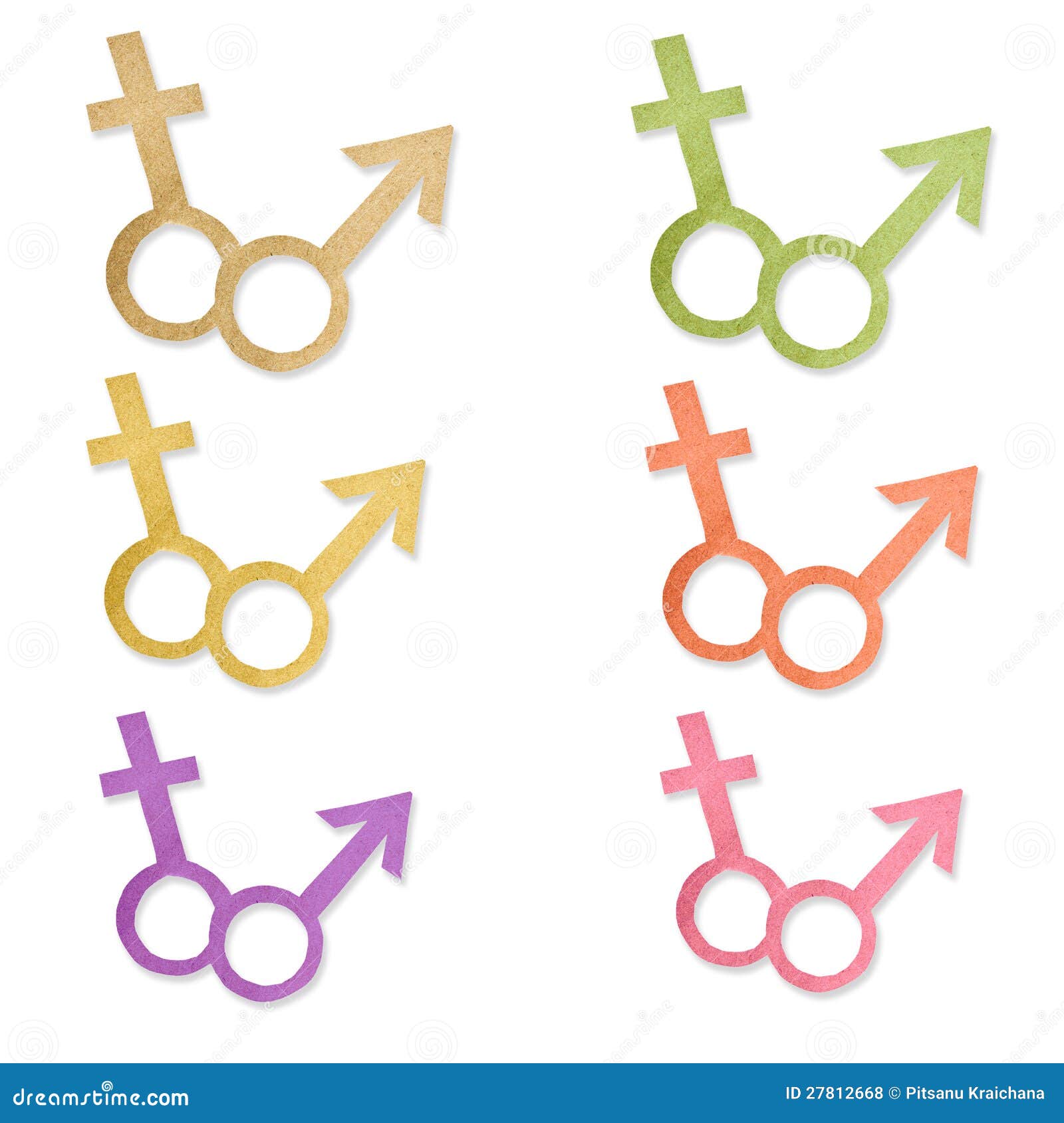 Male female symbol. stock illustration. Illustration of brown - 27812668