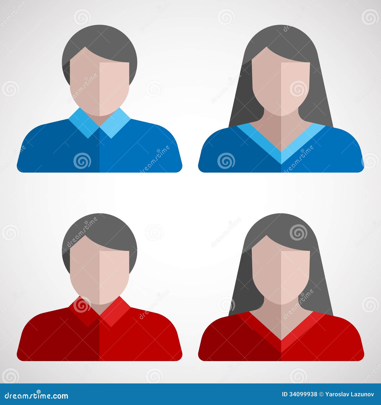 Female User Management Icon. Trendy Flat Vector Female User Management ...
