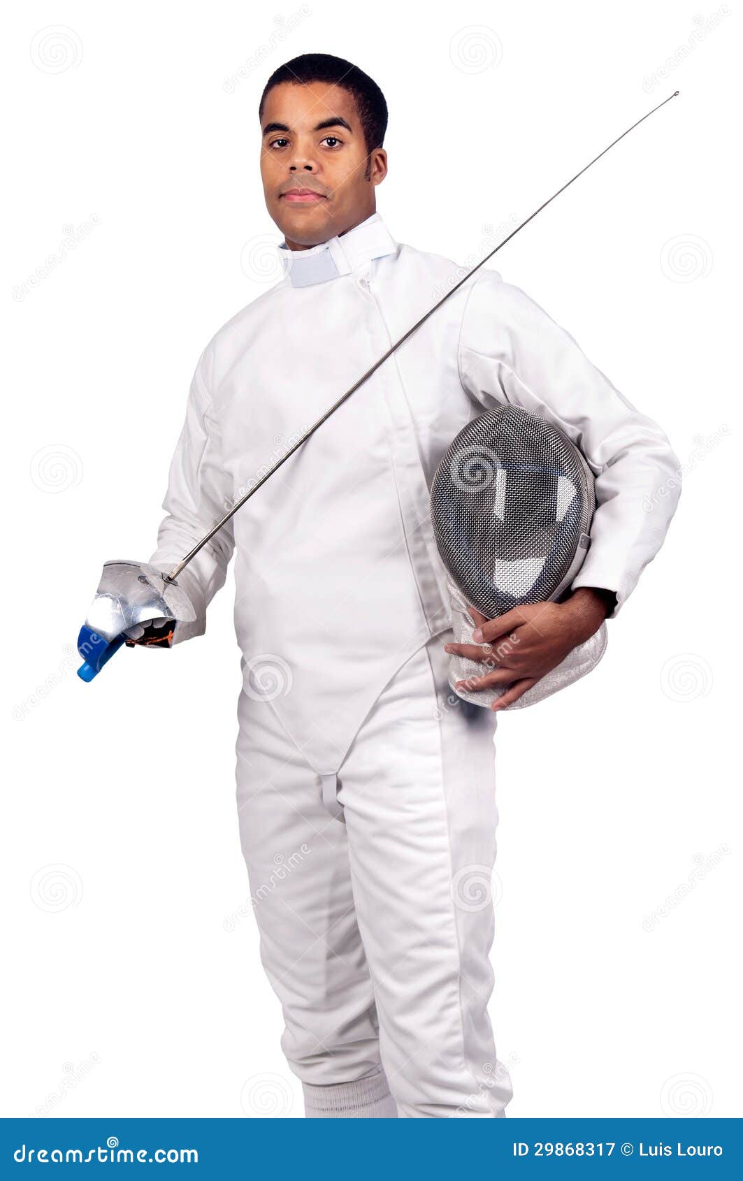Fencing stock image. Image of fighting, costume, activity - 29868317