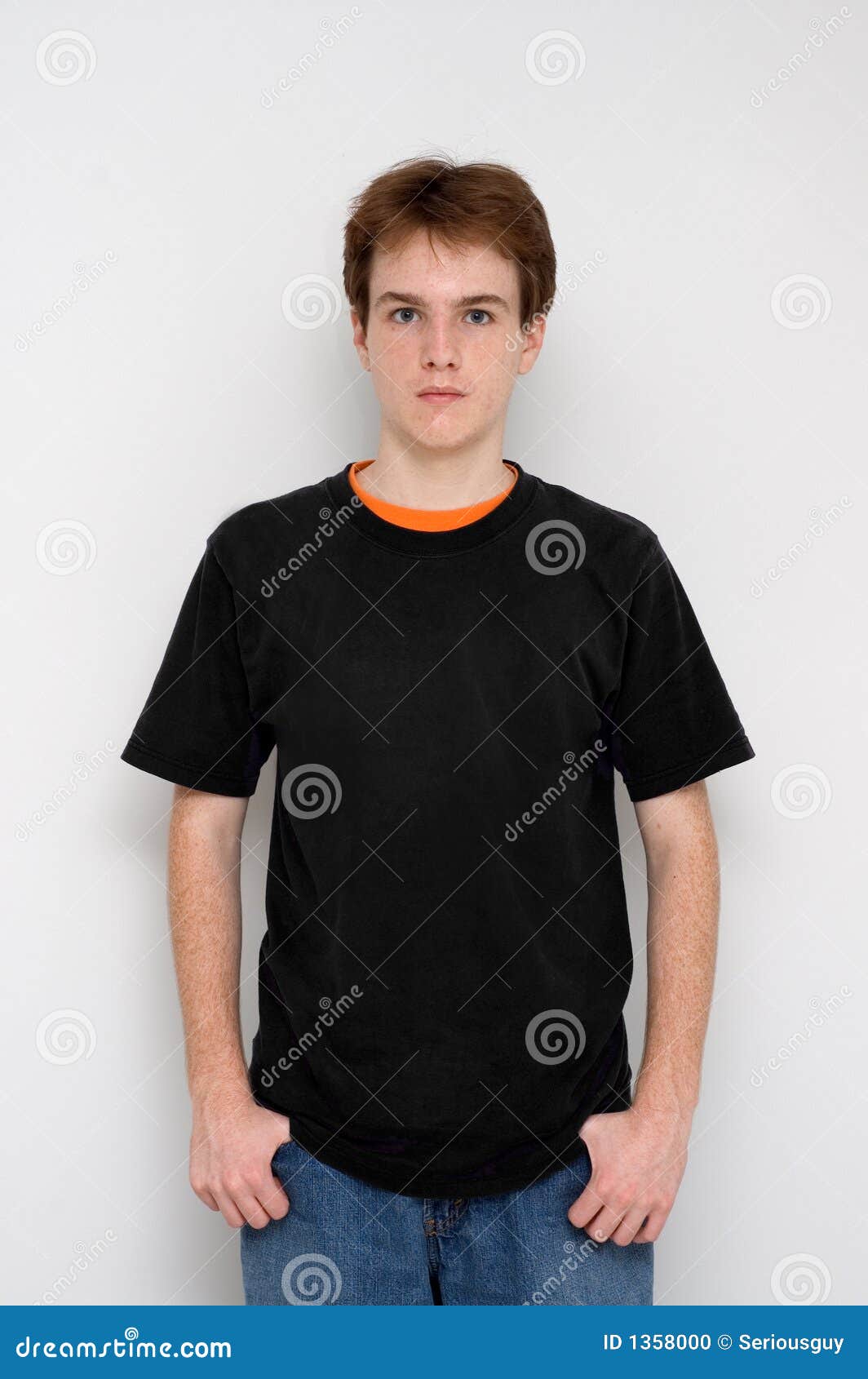 Male at Fifteen stock photo. Image of teen, standing, casual - 1358000