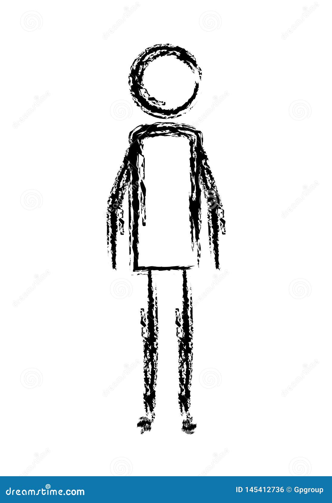 Simple Human Outline