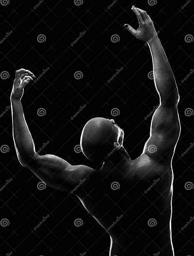 Male figure reaching up stock image. Image of figure, beseech - 2022465