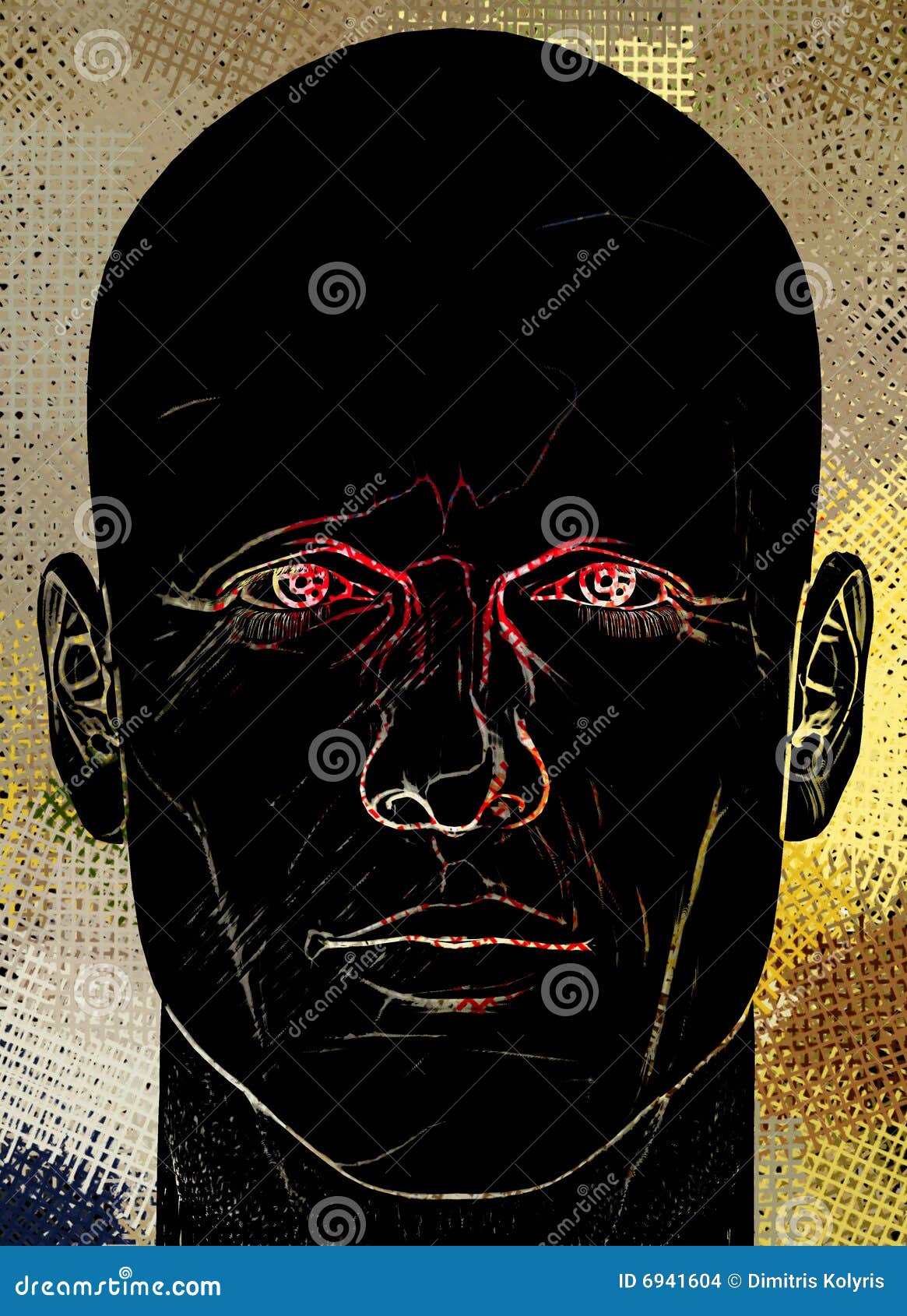 Male figure sketch stock illustration. Illustration of layer - 6941604